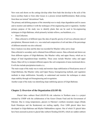 Slope Stabilisation through bio engineering (vegetation) case study in ...