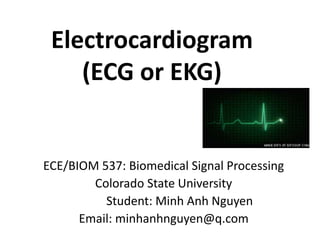 Electrocardiogram (ECG or EKG) | PPTX