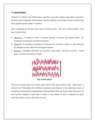 Liquid Crystals And Their Applications | DOCX