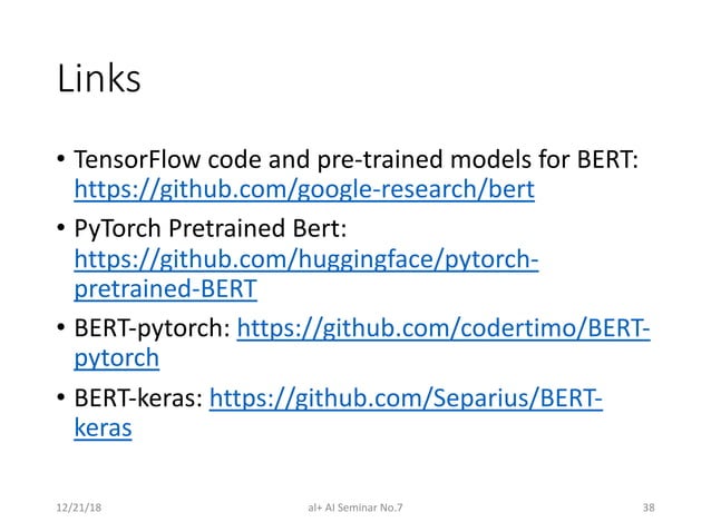 BERT: Pre-training of Deep Bidirectional Transformers for Language Understanding | PDF ...