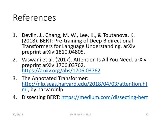 BERT: Pre-training of Deep Bidirectional Transformers for Language Understanding | PDF ...