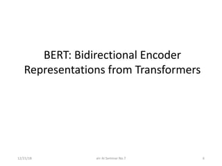 BERT: Pre-training of Deep Bidirectional Transformers for Language ...