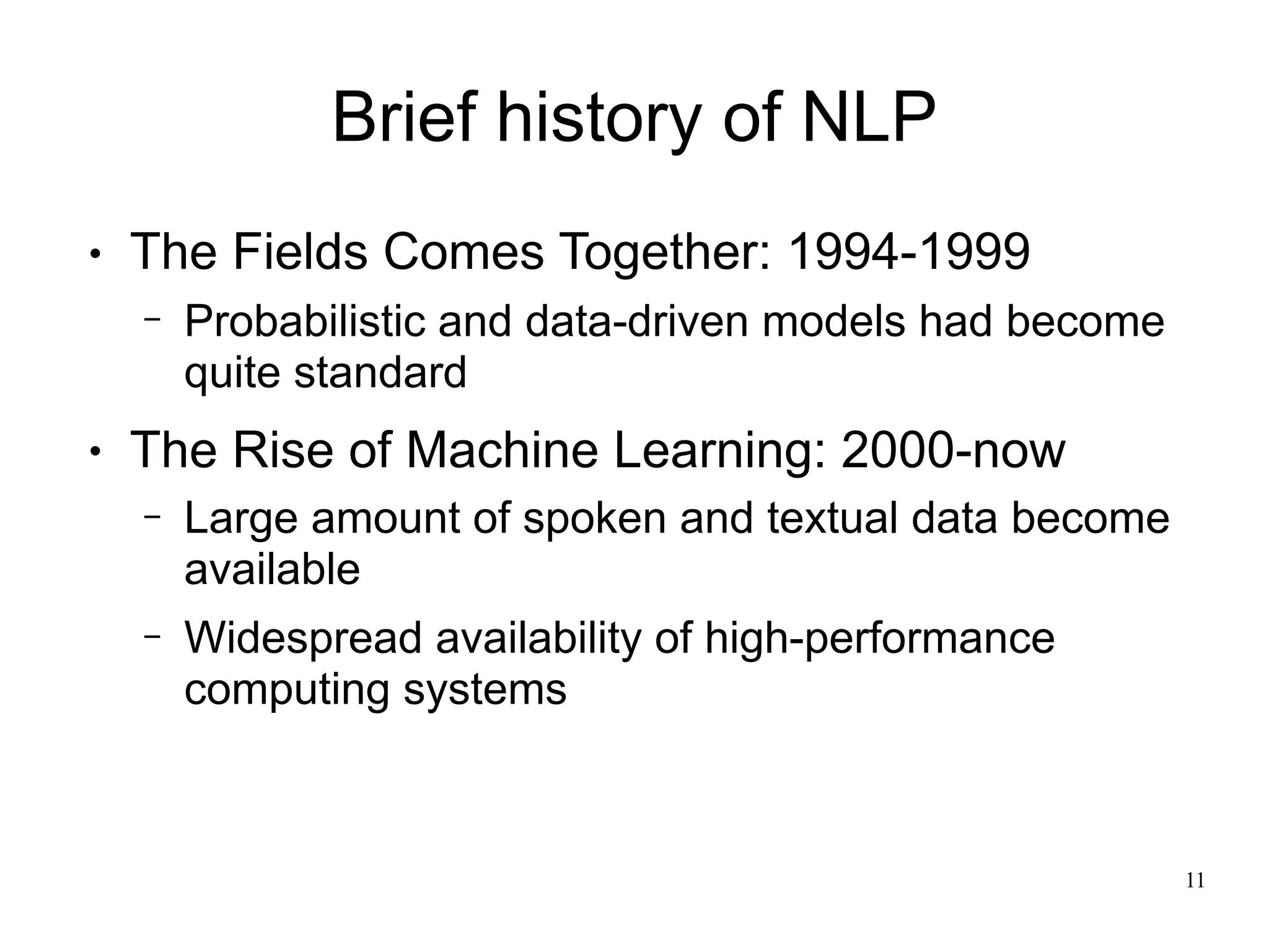 Introduction to natural language processing | PDF
