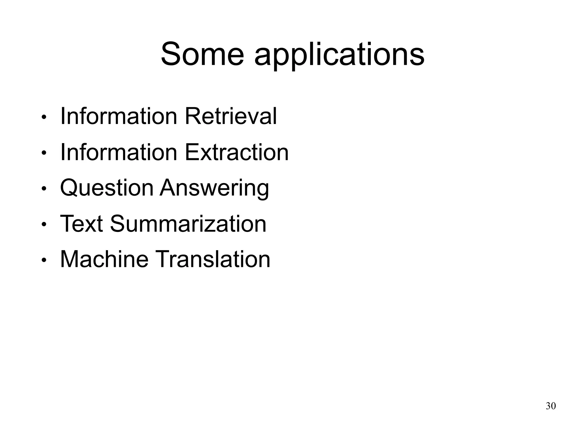 Introduction to natural language processing | PDF