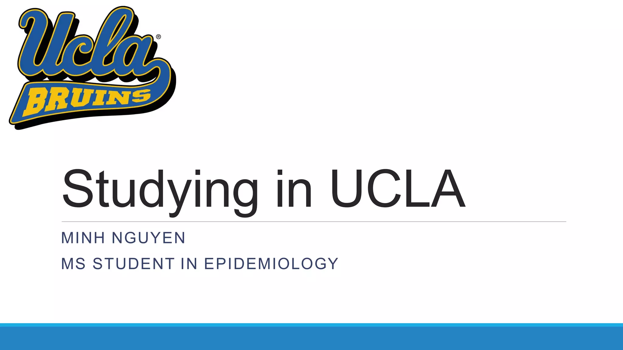 Minh ucla presentation | PDF