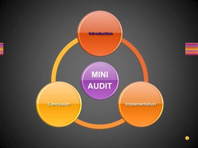 Mini audit presentation-hardy | PPT