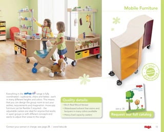Mini Catalogue mobilier HABA 2014- Aménagement collectif Enfance ...
