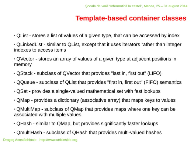 Introduction to Qt programming | PPT