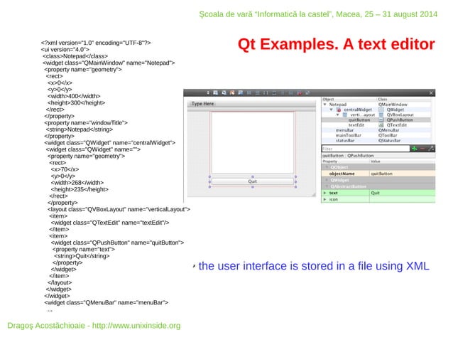 Introduction to Qt programming | PPT