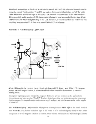 Mini emergency-light | ODT
