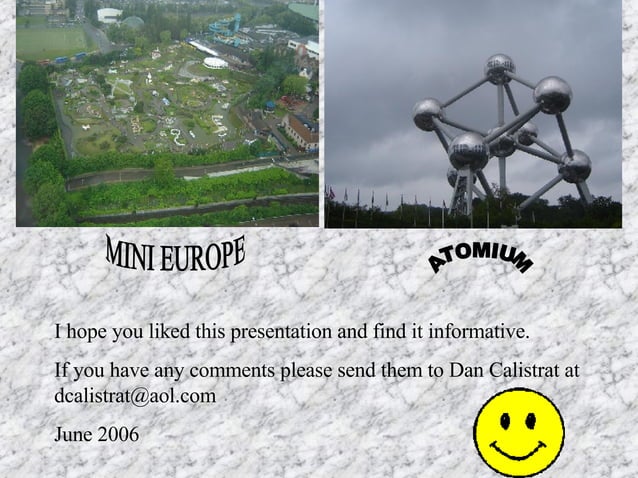 Mini Europe And Atomium | PPT