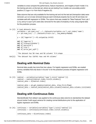Mini-lab 1: Stochastic Gradient Descent classifier, Optimizing Logistic Regression Model ...