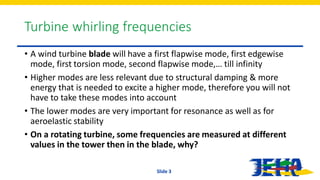 Mini-lecture Turbine Whirling Frequencies 2024 update | PPT