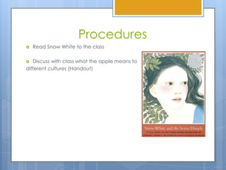 Mini lesson for snow white | PPTX | Arts and Crafts | Hobbies & Interests