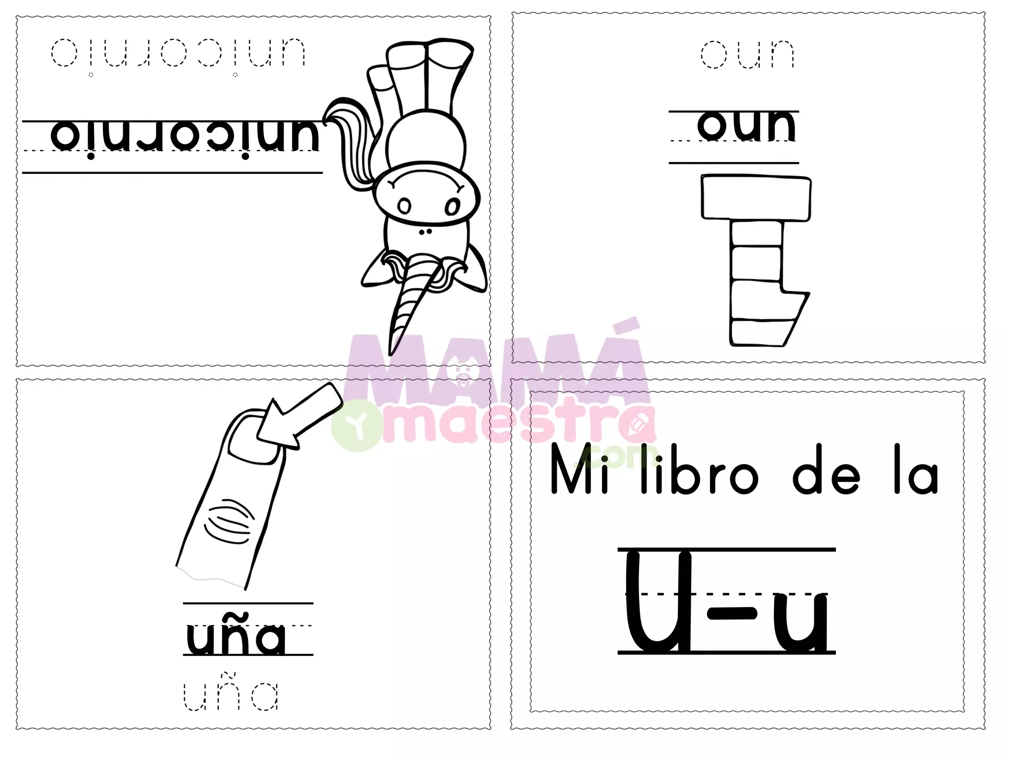 Mini libros-vocales | PDF