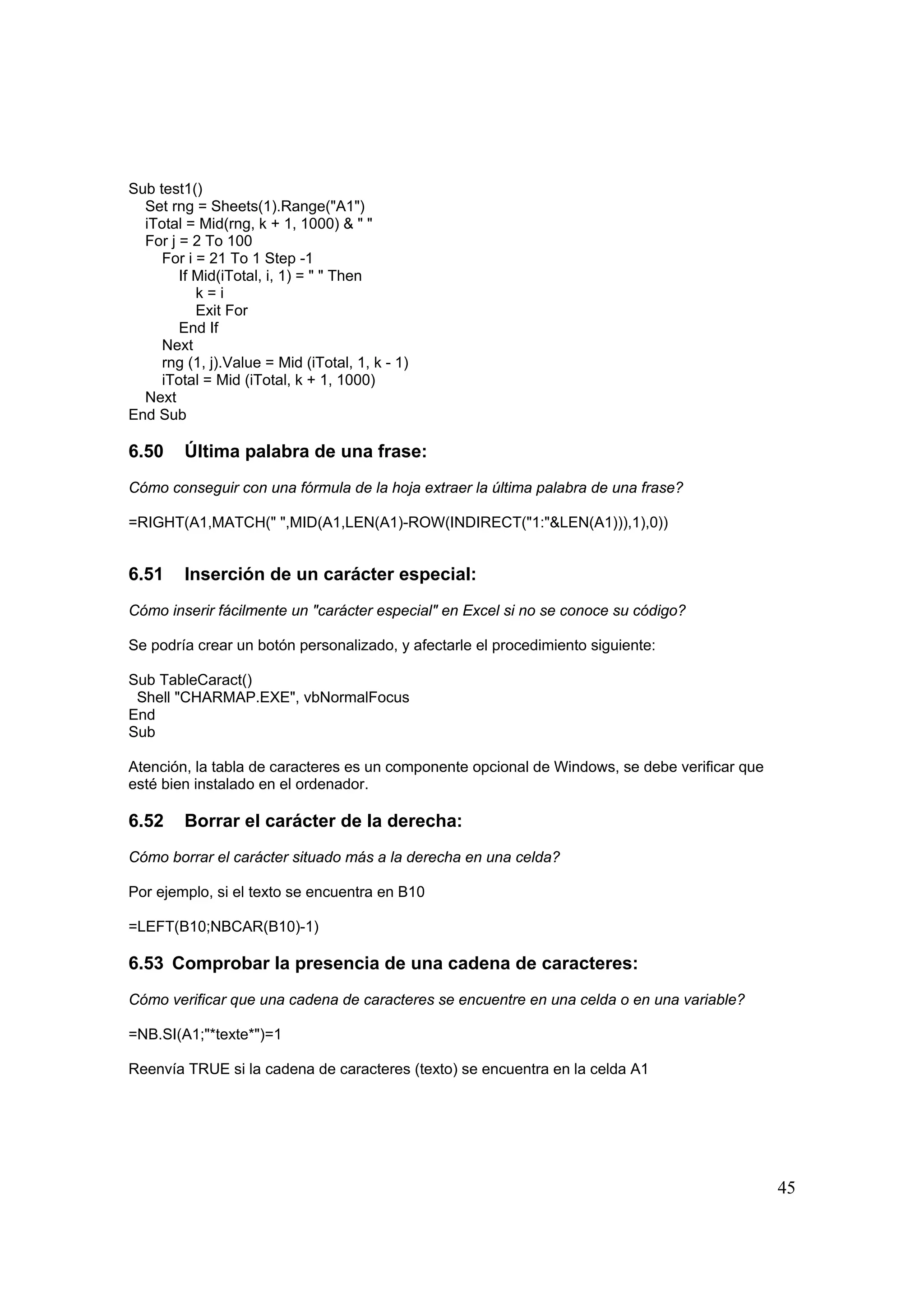 Mini Manual De Visual Basic Para Excel Ppt
