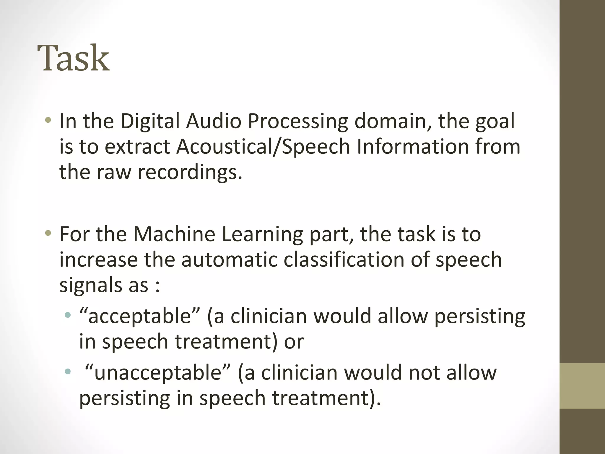 Replicating Speech Experts’ Assessment for Parkinson’s Disease ...