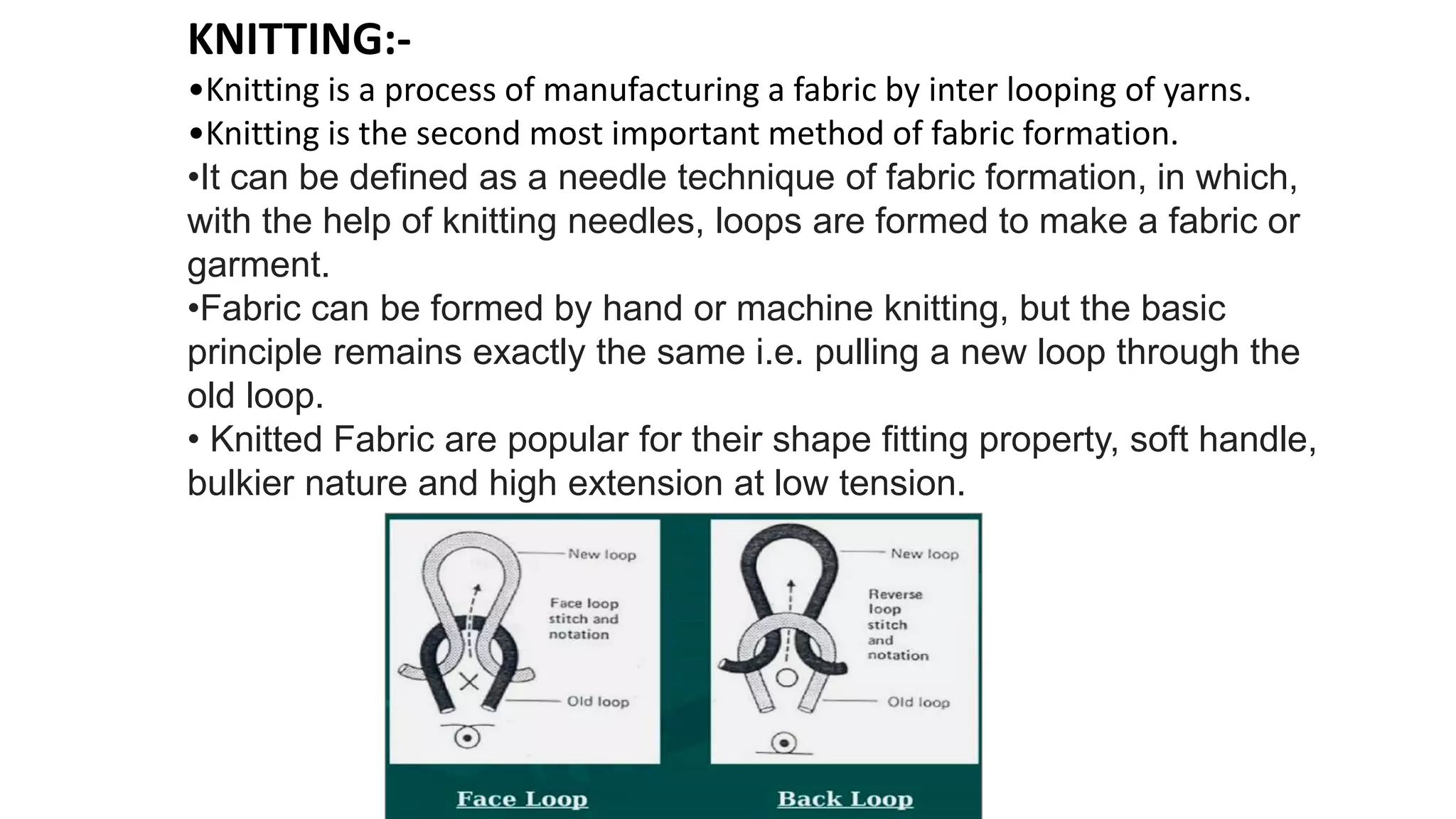 Fabric Forming Processes | PPTX