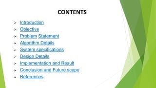 Pong Game using Java awt and swing | PPTX