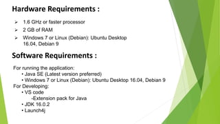 Pong Game using Java awt and swing | PPTX