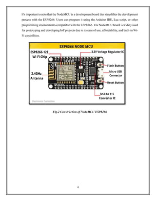 Home Automation Using NodeMCU ESP8266 project | PDF