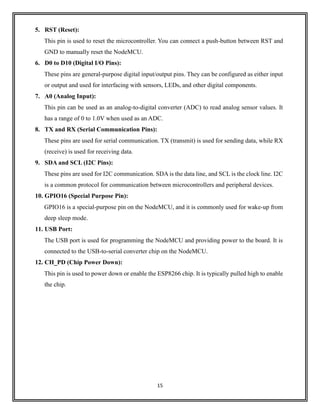 Home Automation Using NodeMCU ESP8266 project | PDF
