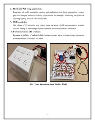 Home Automation Using NodeMCU ESP8266 project | PDF