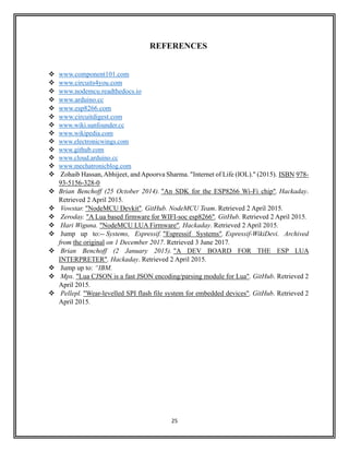 Home Automation Using NodeMCU ESP8266 project | PDF