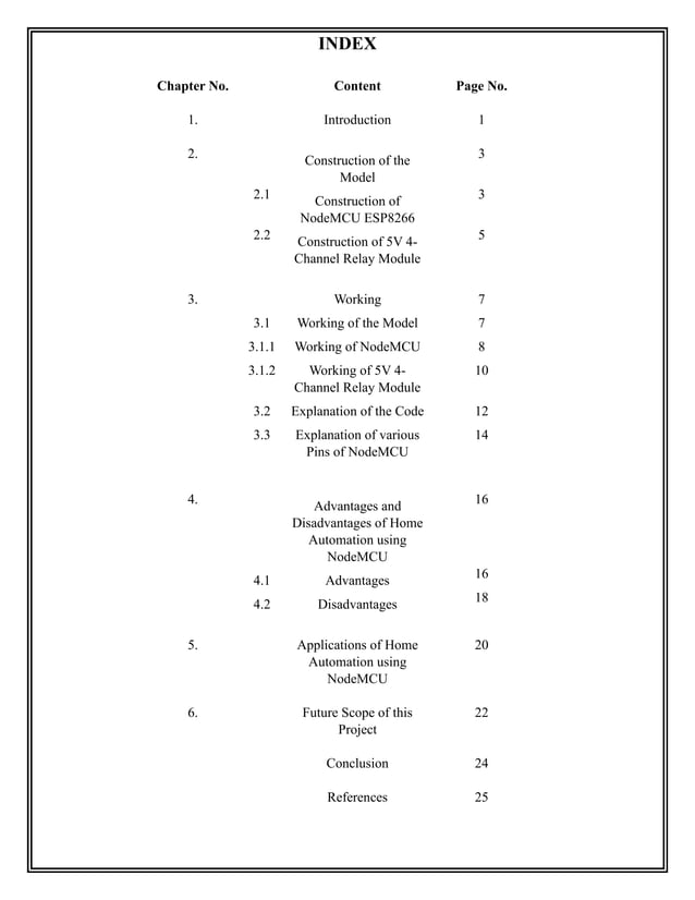 Home Automation Using NodeMCU ESP8266 project | PDF