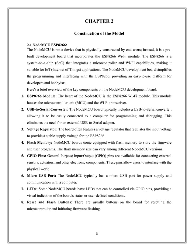 Home Automation Using NodeMCU ESP8266 project | PDF