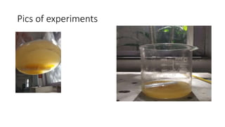 basics of ionic liquids and emulsions | PPT