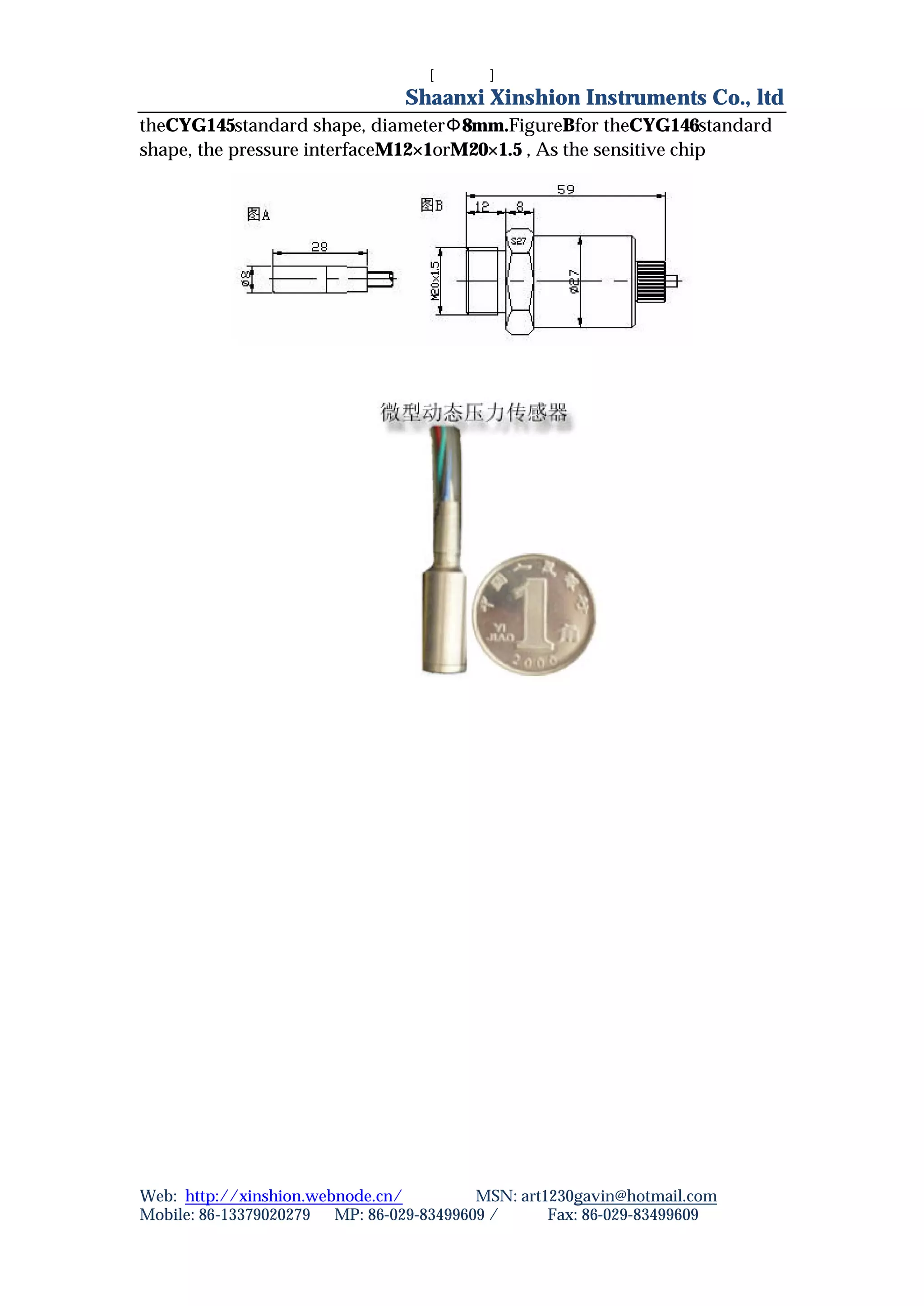 Miniature high frequency dynamic pressure sensors | PDF | Physics | Science