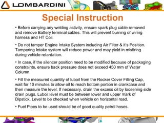 Mini BAJA Engine LGA340 | PPT