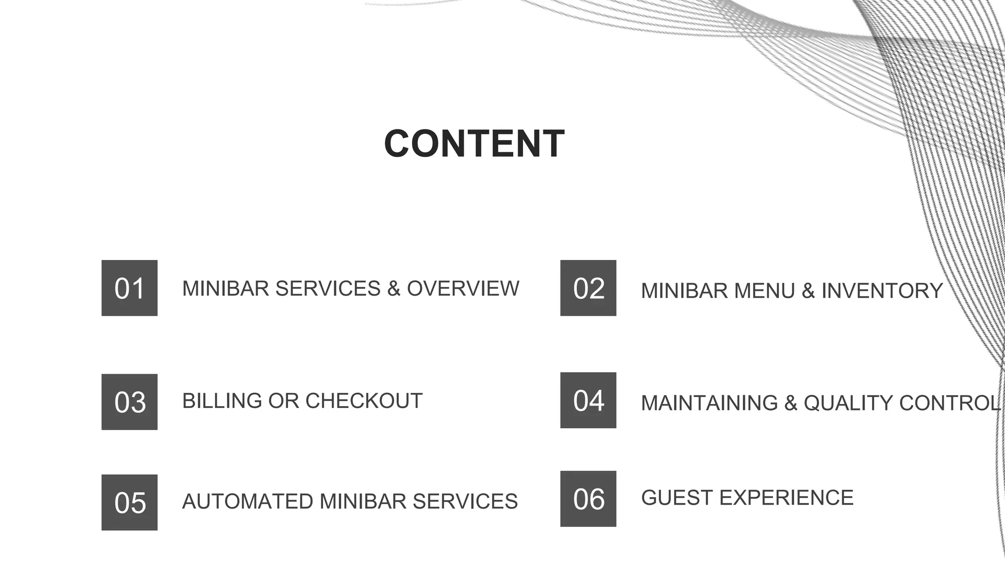 MINIBAR SERVICES BY GROUP 7 IHM TVM.pptx