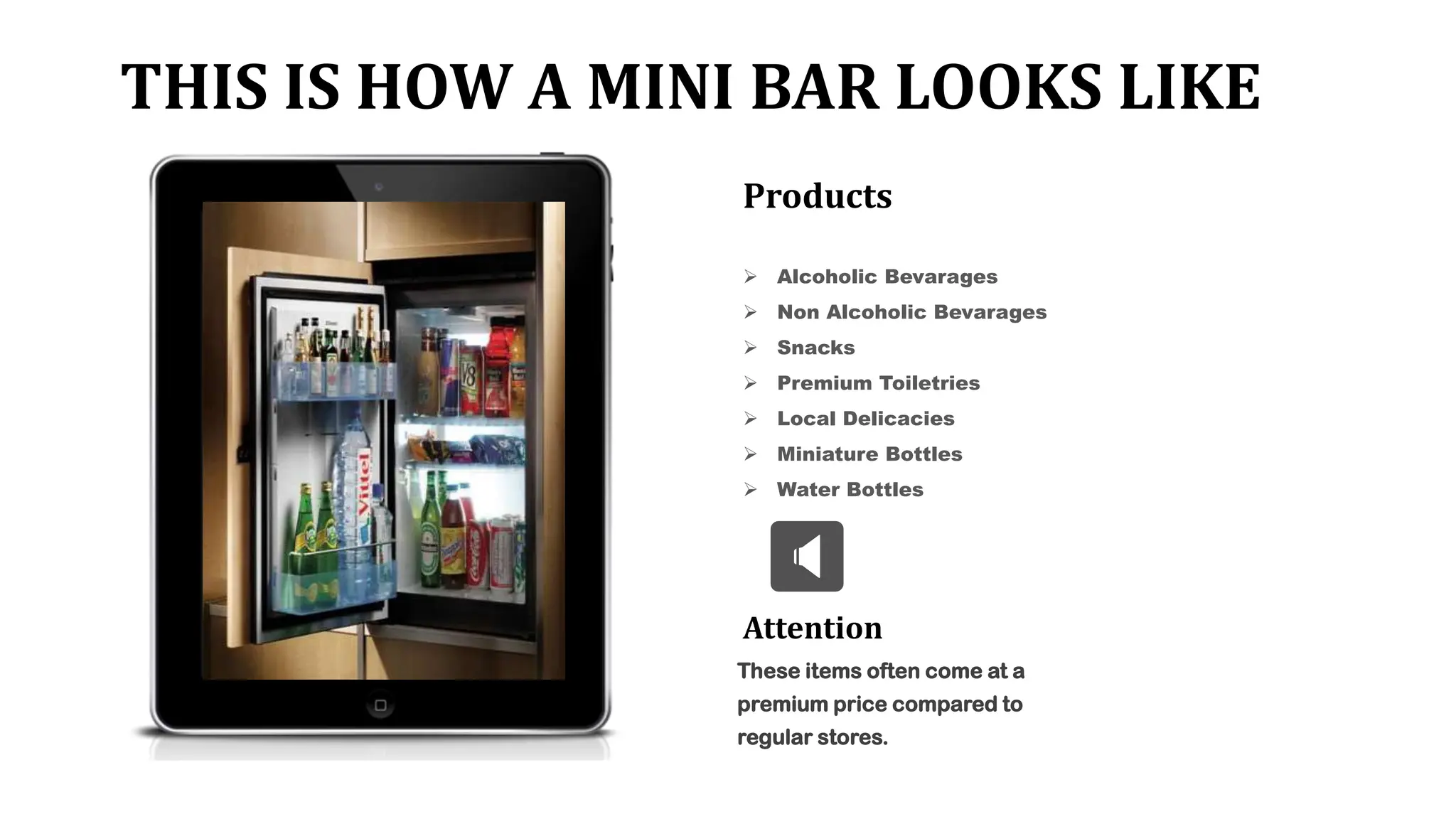 MINIBAR SERVICES BY GROUP 7 IHM TVM.pptx