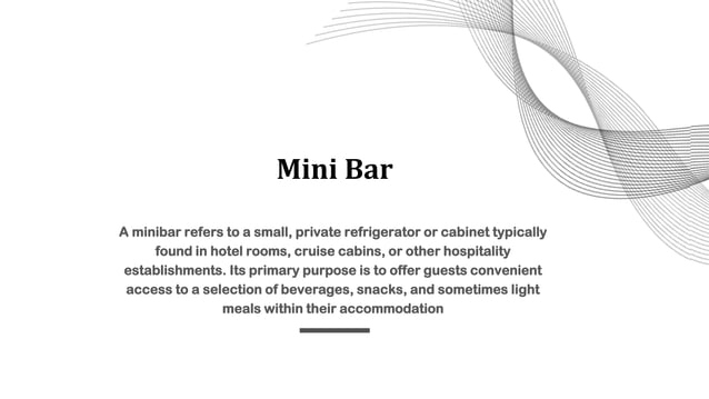 MINIBAR SERVICES BY GROUP 7 IHM TVM.pptx