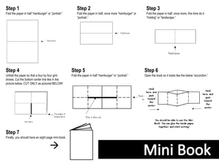 Mini book | PPTX | Art and Photography | Books and Literature
