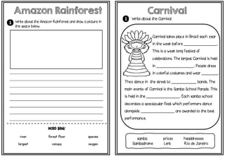 Minibook.Brazil. Jolie.pdf | South America Travel | Travel Locations