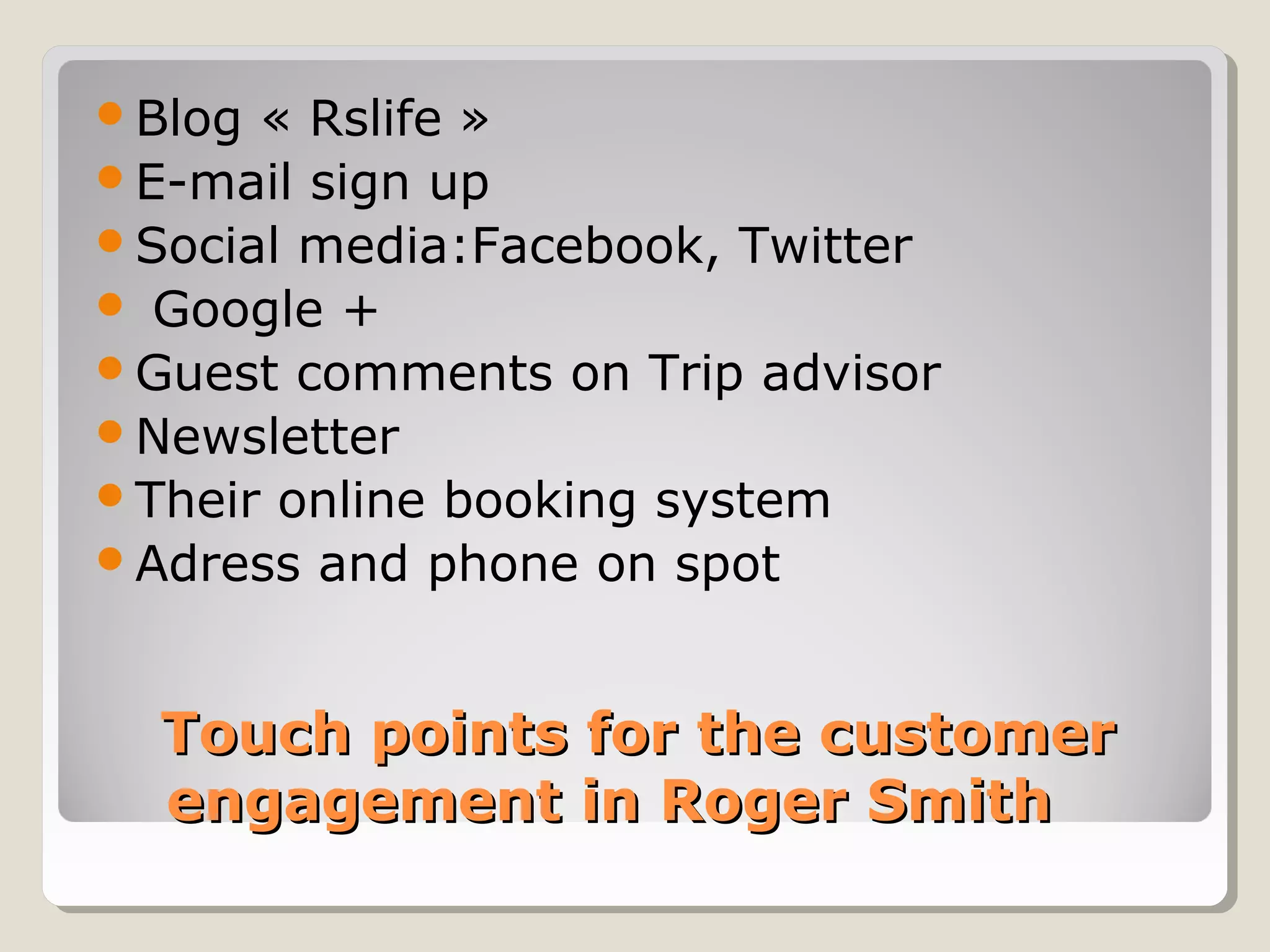 Mini case study | PPT