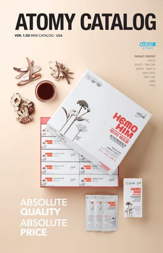 Atomy Products Mini Catalogue | PDF