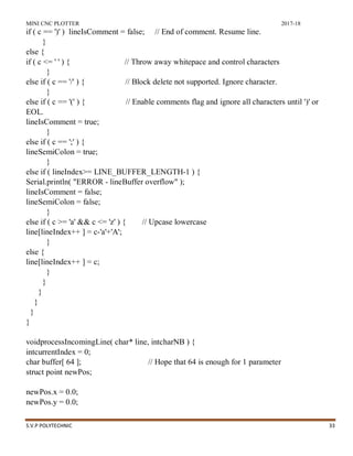 Mini cnc plotter or printer | PDF
