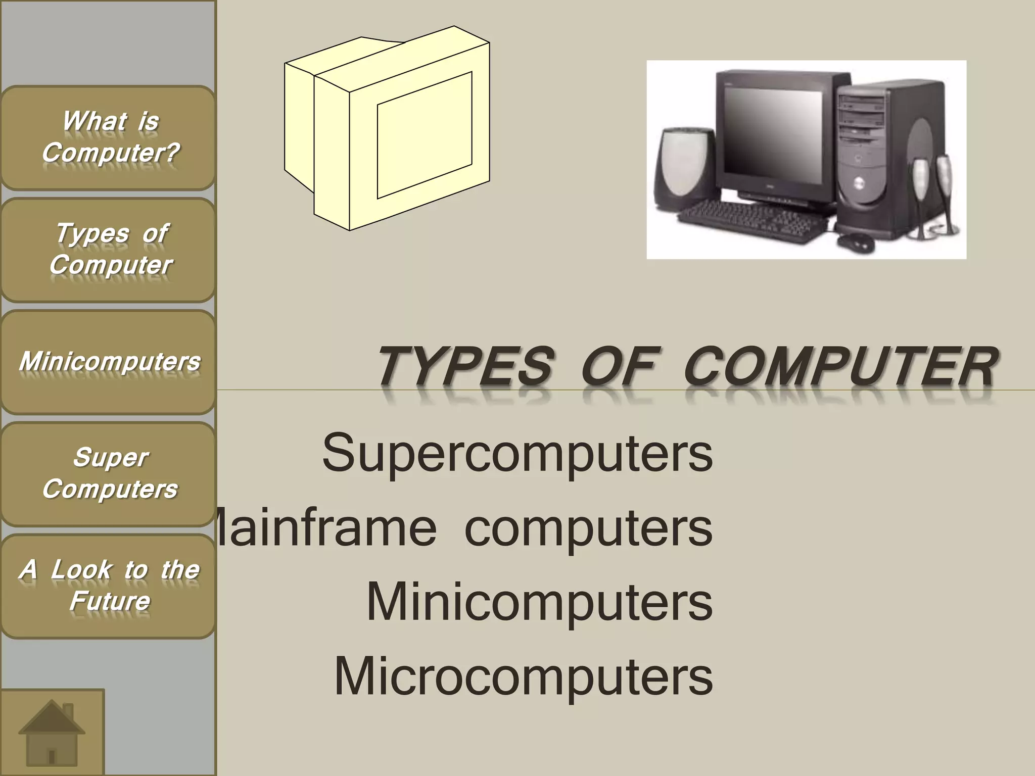 Minicomputers | PPTX