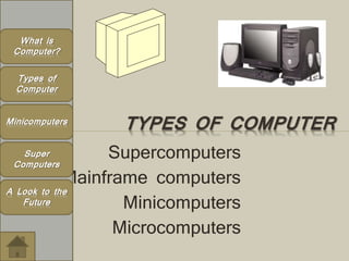 Minicomputers | PPTX