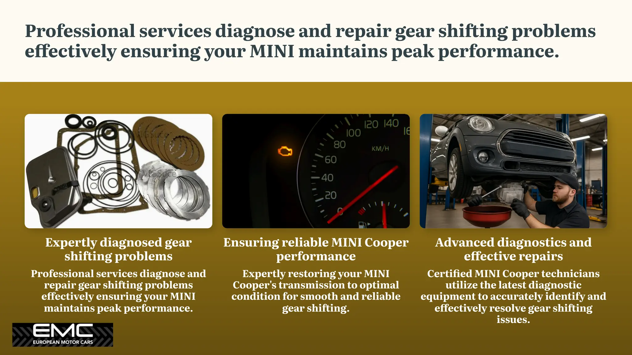 MINI Cooper Gear Shifting Problems Fixed with Expert Transmission ...