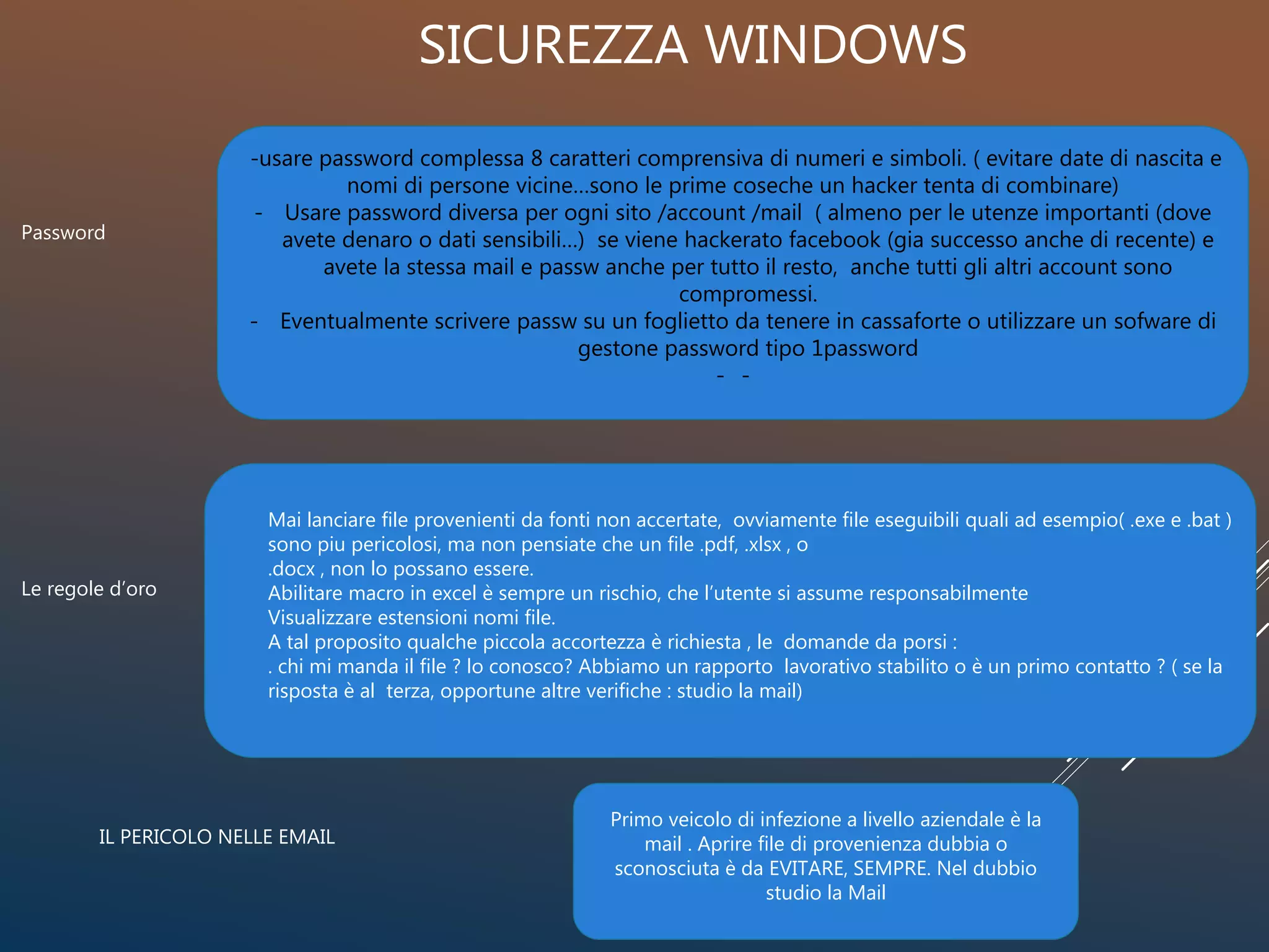 MINI CORSO INFORMATICO exchange .pptx