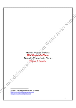 Mini curso de piano | PDF