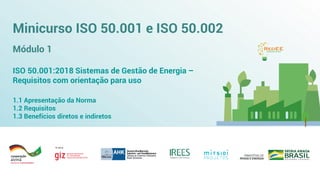 Minicurso ISO 50.001 e ISO 50.002 Gestão de Energia | PDF