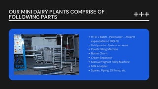 Mini Dairy Plant Tanzania | PDF