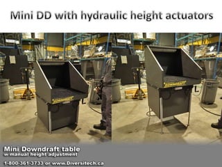 Mini DD Downdraft Table | PPT