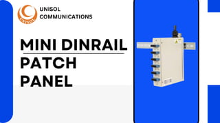 MINI DIN RAIL UNISOL COMMUNICATIONS .COM